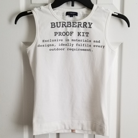 Burberry | Tops | Burberry Insignia Tank Top | Poshmark